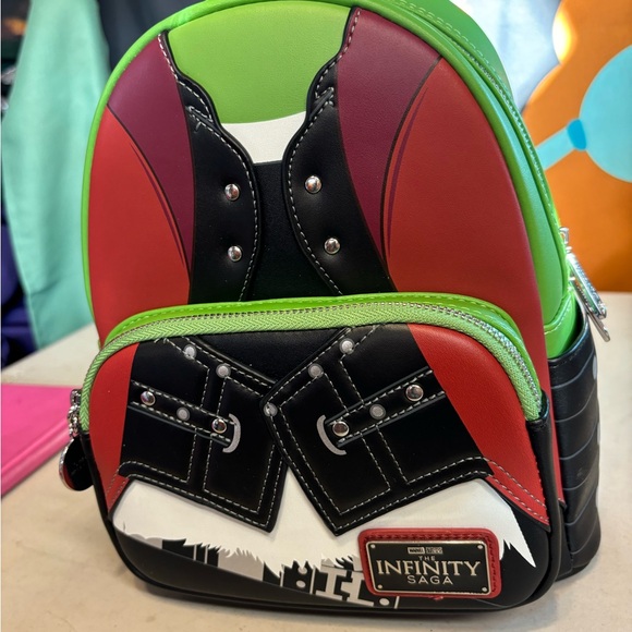 Loungefly | Bags | Loungefly Infinity Saga Red And Green Backpack ...